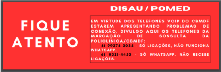 Novos números na POMED – Policlínica Médica – Saúde